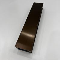 China 15um Anodized Oxidization Aluminium Extrusion Profiles for South America Door Window for sale