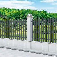 China Cutting Service Anodized Modern Aluminum Gate for Sophisticated Metal Fence Design for sale