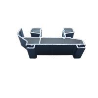 China Ventanas Perfiles De Aluminio Colombia Aluminum Windows Profiles with 100% QC Testing for sale