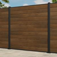 China ISO9001/ISO14001/ISO18001 Certified Aluminum Privacy Fence Panels for Patio and Garden for sale