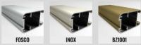 China Extruded Aluminum Anodized Profile in Bronze Finish for Sturdy Door and Window Frames for sale