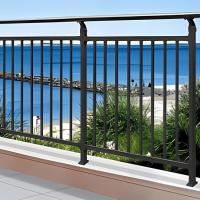 China 5.8-6.0M Length Custom Aluminum Fencing Gate with Decorative Panel and Punching Service for sale