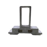 China Temper T4-T5-T6 6061 T6 Customized Silver Anodized Extrusion Aluminum Train Track for sale