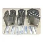 China Silver Anodizing Aluminum Extruded Profiles for Customized Angel Profile in Colors for sale