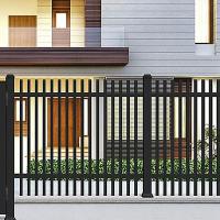China Anti-Collision Aluminum Fence for Outdoor Safety T5 Temper and Customized Thickness for sale