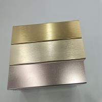 China Aluminium Alloy Square Brush Surface Profile The Ultimate Solution for Your Business for sale