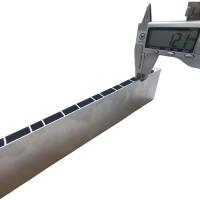 China Customized Color 0.5mm Tolerance Aluminum Extrusion Profiles for Automobile Production for sale