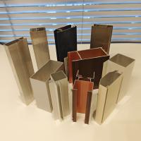 China Welding 5.8-6.0M Bronze Anodized Aluminum Alloy Extrusion Profile for Windows And Doors for sale