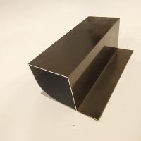 China Welding 5.8-6.0M Bronze Anodized Aluminum Alloy Extrusion Profile for Windows And Doors for sale