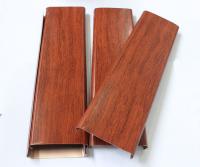 China SHENGXIN 6063 T5 Wood Color Custom Aluminium Profiles for Door Window Grade 6000 Series for sale
