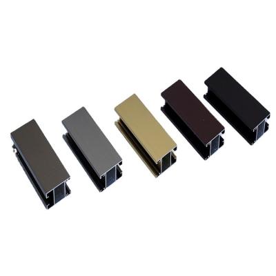 China Customized PVDF Coated Square Aluminum Profiles for Anhui ShengXin Sliding Windows for sale