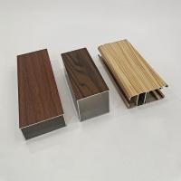 China Customized PVDF Coated Square Aluminum Profiles for Anhui ShengXin Sliding Windows for sale