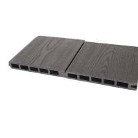 China Outdoor Garden Privacy Aluminum and WPC Panel Fence Wall Door Gate with 0.30mm Thickness for sale