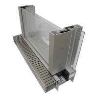 China Shengxin Courtyard Profile Sliding Aluminium Profile for Wardrobe Sliding Door Profile for sale