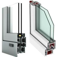 China Building Construction Doors Shengxin 6063 T5 Anodized Powder Coated Aluminum Profiles for sale