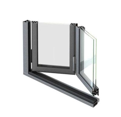 China Chinese Design Style Aluminium Extrusion Profile for Horizontal Windows at Affordable for sale