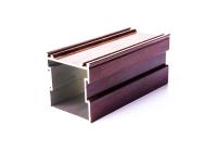 China Swing Open Style Catalogue Aluminum Profile for Anhui Shengxin Wood Finish Window Frame for sale