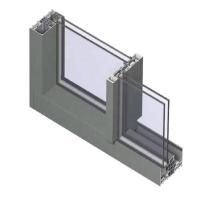 China Aluminum Sliding Window Profiles with T3-T6 Aging Treatment and Folding Open Style for sale