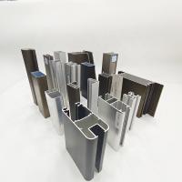 China Aluminum Sliding Window Profiles with T3-T6 Aging Treatment and Folding Open Style for sale