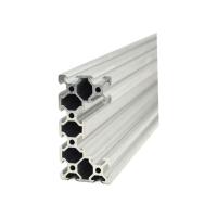 China T Slot Extruded Aluminum Profile Linear Guide Rail with Customized Color Square Shape for sale