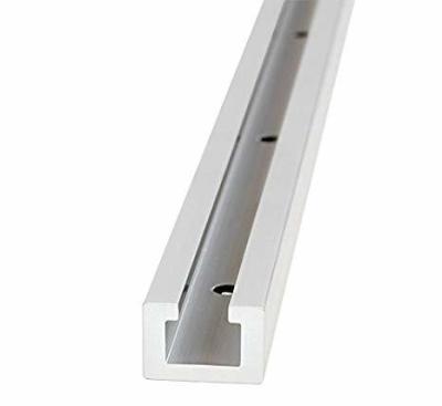 China SHENGXIN Deep Process 6063 T5 T6 Aluminum Extrusion Profile for Punching Drilling for sale