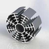 China T5 T6 Temper Heatsink Aluminum Extrusion for CNC Milling Industrial Aluminum Profile for sale