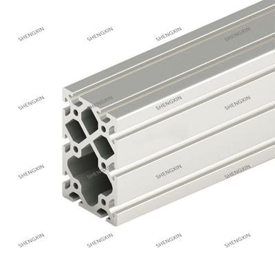 China 6063 6061 Aluminum Alloy T Slot Aluminium Profiles 25x25 38x38 1inchx1inch Customized for sale