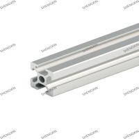 China 6063 6061 Aluminum Alloy T Slot Aluminium Profiles 25x25 38x38 1inchx1inch Customized for sale