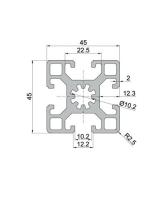 China 6063 6061 Aluminum Alloy T Slot Aluminium Profiles 25x25 38x38 1inchx1inch Customized for sale