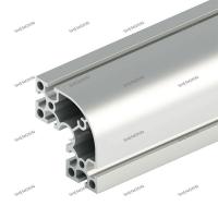China Custom industrial aluminum extrusion profile 6063 for frames 20x20 30x30 40x40 40x80 for sale
