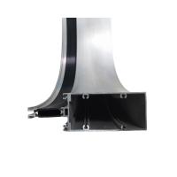 China Customized Aluminium Profiles from Bending with T5 Temper and Customization Options for sale