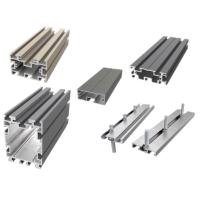 China 6063 Silver Black Color T Slot Aluminum Profiles for DIY Length 0.5-6.0M Grade 6000 Series for sale