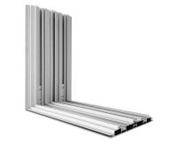 China Silver Floor-Standing Poster Display Frame Snap Edge Aluminum Profiles Frames for Shop for sale