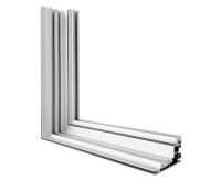 China Silver Floor-Standing Poster Display Frame Snap Edge Aluminum Profiles Frames for Shop for sale