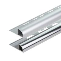 China Aluminium Profile Tile Trim Edge for Ceramic Tiles Grade 6000 Series Length 5.8-6.0M for sale