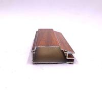 China Top Ten Selling Wooden Grain Aluminium Profile in 6063 Aluminum Alloy Is Alloy 500 Kg for sale