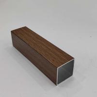 China Top Ten Selling Wooden Grain Aluminium Profile in 6063 Aluminum Alloy Is Alloy 500 Kg for sale