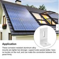 China 6005 L-Feet Solar Mounting Bracket with Tolerance of ±1% Shengxin Aluminum Alloy for sale