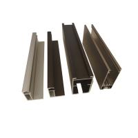 China Customized Color Aluminum Window and Door Frame Extrusion Profiles Manufacturers for sale