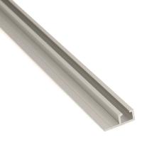 China Door Window Aluminium Curtain Rail Track with Anodized Finish in 5.8-6.0M Length for sale