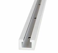 China Door Window Aluminium Curtain Rail Track with Anodized Finish in 5.8-6.0M Length for sale