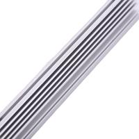 China Door Window Aluminium Curtain Rail Track with Anodized Finish in 5.8-6.0M Length for sale