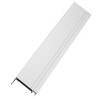China Door Window Aluminium Curtain Rail Track with Anodized Finish in 5.8-6.0M Length for sale