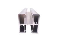 China Door Window Aluminium Curtain Rail Track with Anodized Finish in 5.8-6.0M Length for sale