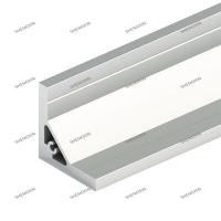 China Shengxin Wood Grain Transfer LED Aluminum Extrusion Frame Profile for 45 Degree Corner for sale