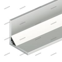 China Shengxin Wood Grain Transfer LED Aluminum Extrusion Frame Profile for 45 Degree Corner for sale