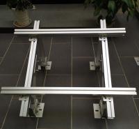 China Custom Aluminium Profiles for Solar Panel Mounting 2023 Aluminium Ground Rack System for sale