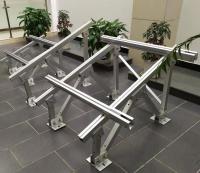 China Custom Aluminium Profiles for Solar Panel Mounting 2023 Aluminium Ground Rack System for sale