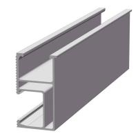 China Industrial Extrusion Sections Aluminium Solar Panel Frames for Bending and Anodizing for sale