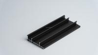 China Decorative Aluminum Profile for Curtain Glass Wall Anodized Sliding Window and Door Top for sale